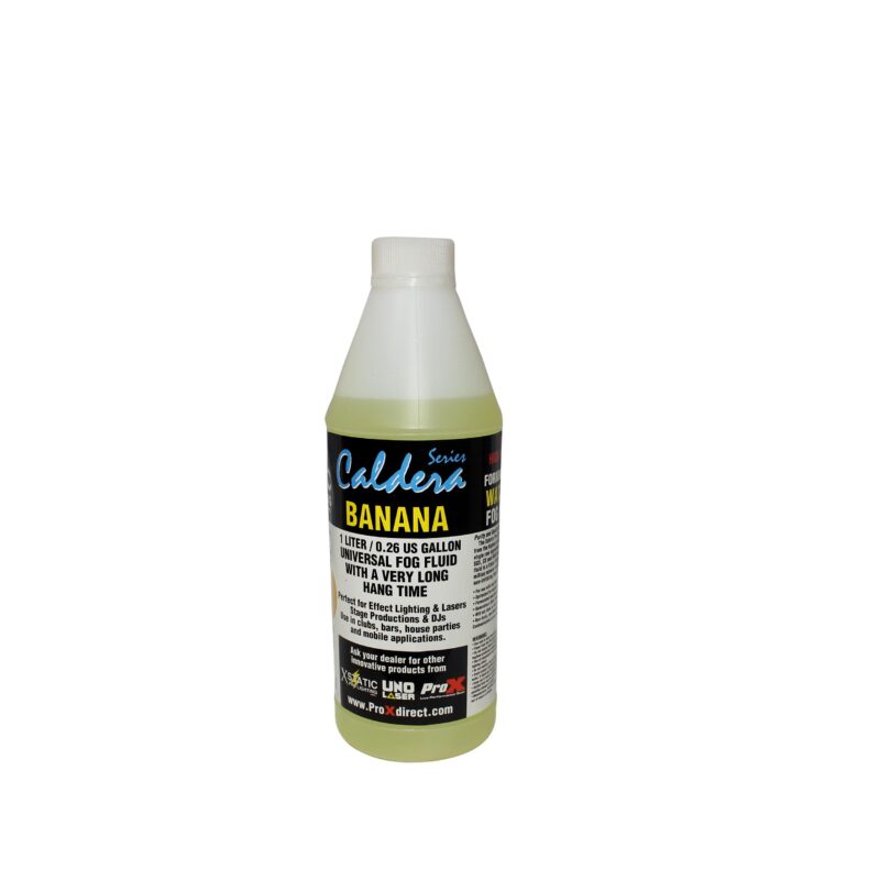 Banana Scented Water-Based Fog Juice (1 Liter) Caldera Series – Sigmet