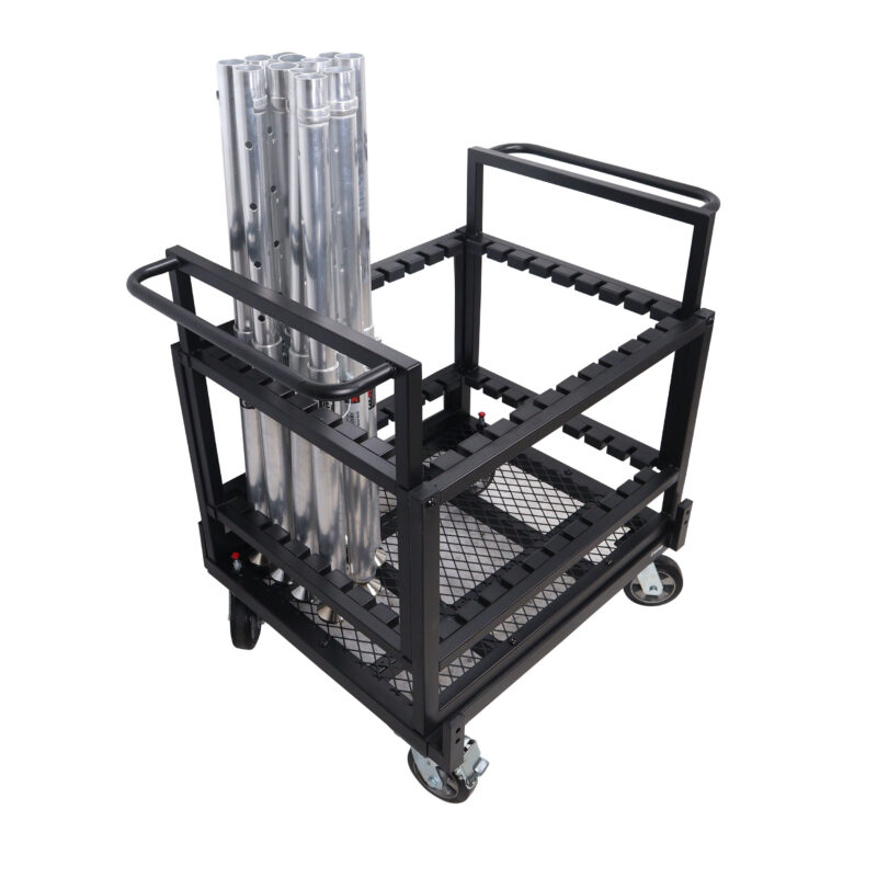 Dolly Cart for Base Plates and Truss – Holds 8-30 inch or 10-24 inch ...