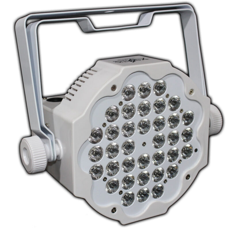Fusion RGBWA Par 36x 1W LED Slim Par White Housing – Sigmet