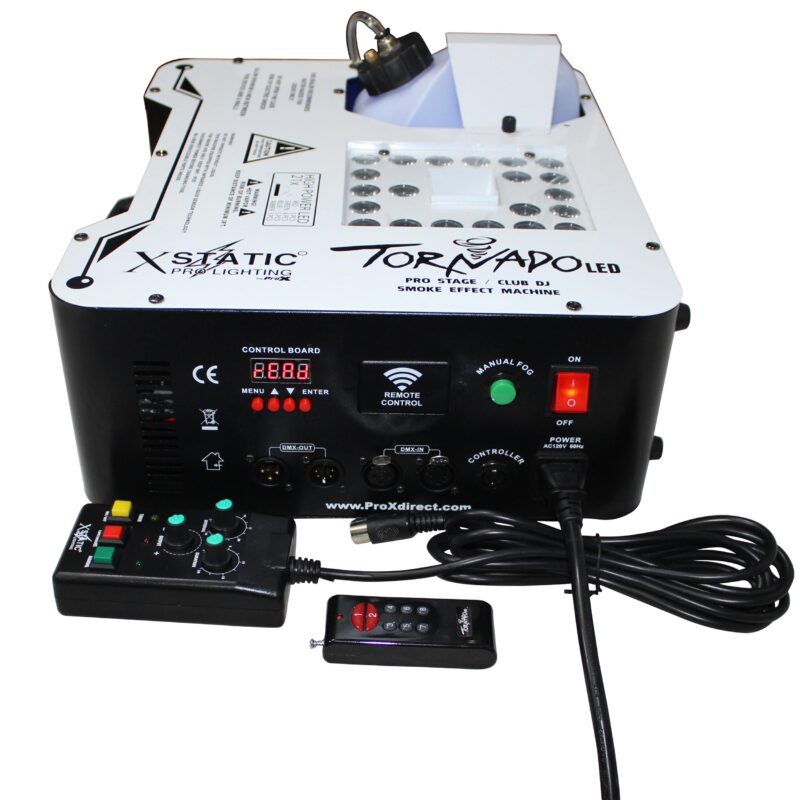 TORNADO RGBA LED Professional Stage Fog Effect and Lighting Machine ...