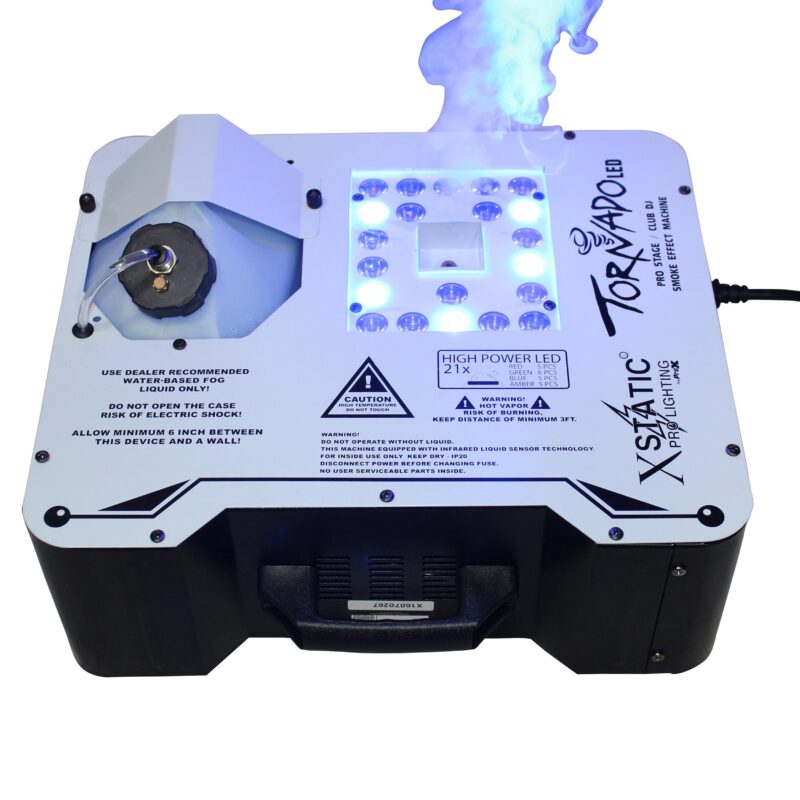 TORNADO RGBA LED Professional Stage Fog Effect and Lighting Machine ...
