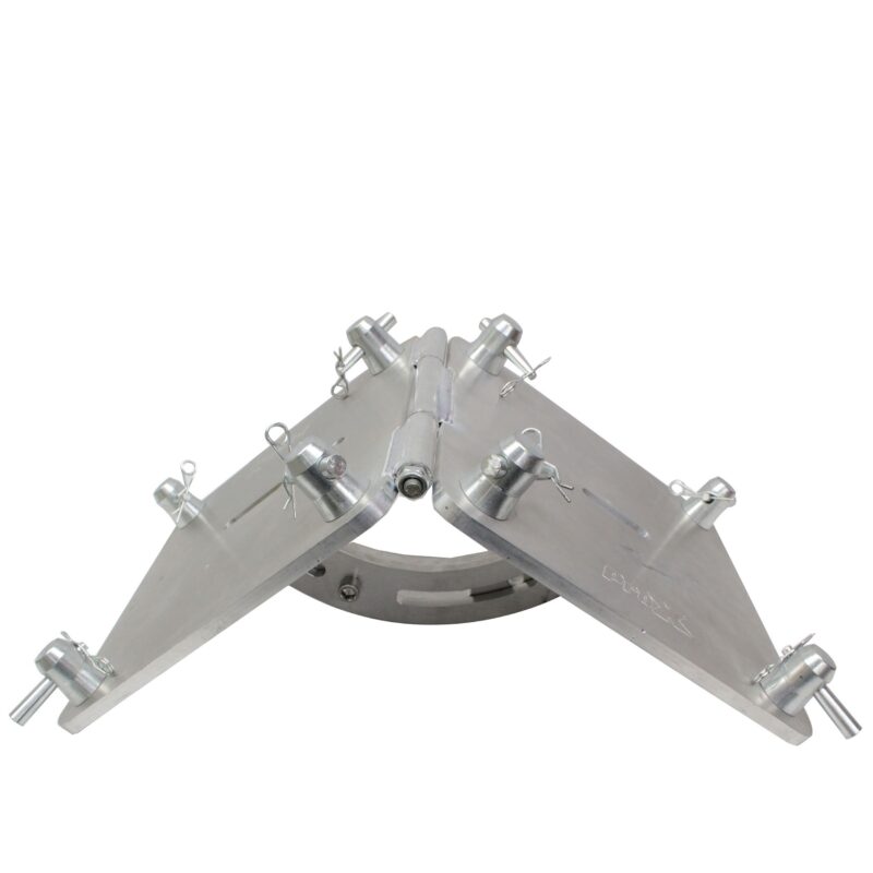 Adjustable Book-Hinge Connection 0° to 180° for F34 Conical Truss – Sigmet