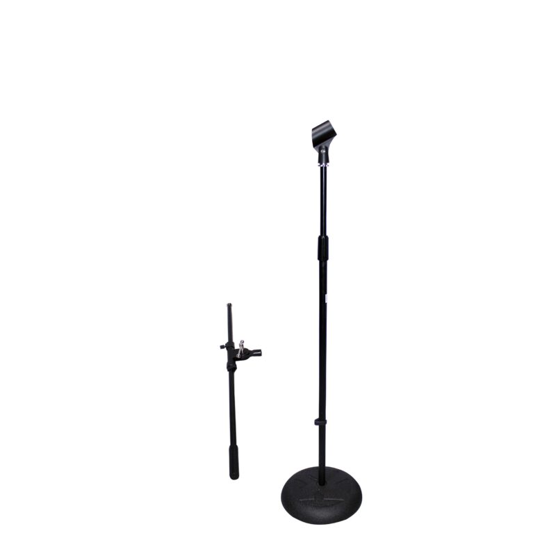 Round Base Microphone Stand W/Boom – Sigmet