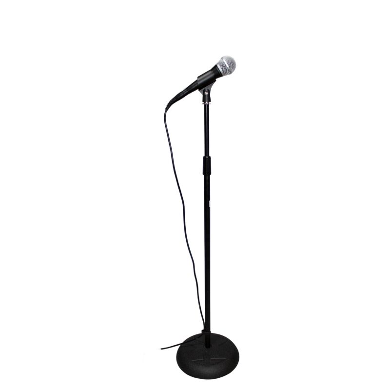 Round Base Microphone Stand W/Boom – Sigmet