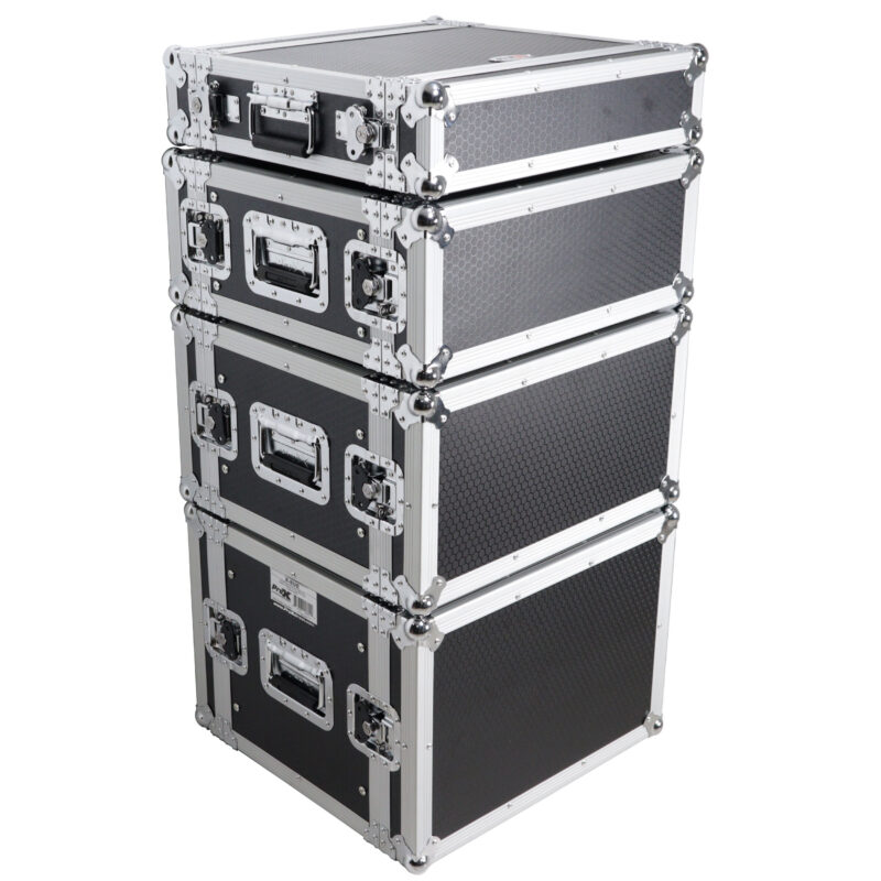 6U Deluxe 14″ Deep 19″ Width Effects Rack – Sigmet