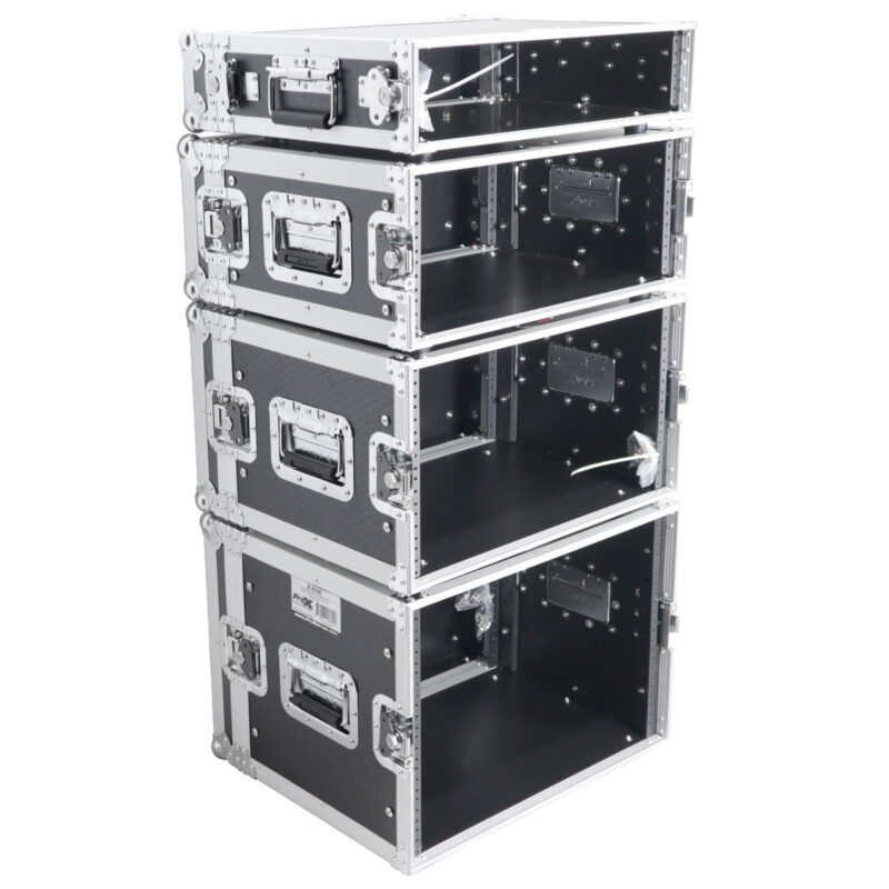 6U Deluxe 14″ Deep 19″ Width Effects Rack – Sigmet