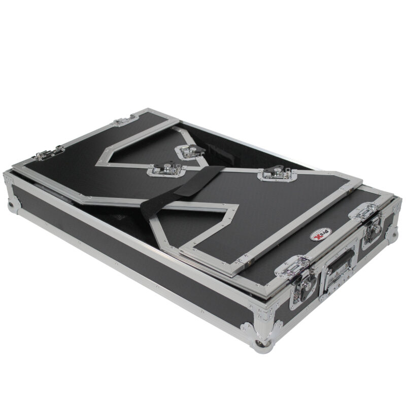 DJ Z-Table® Junior Workstation Portable Compact Booth Flight Case Table ...