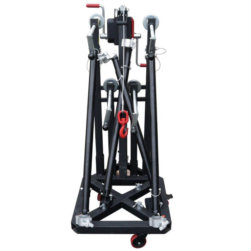 Rolling Ground Support Base w/ 4 Outriggers and Winch – 500 lbs ...