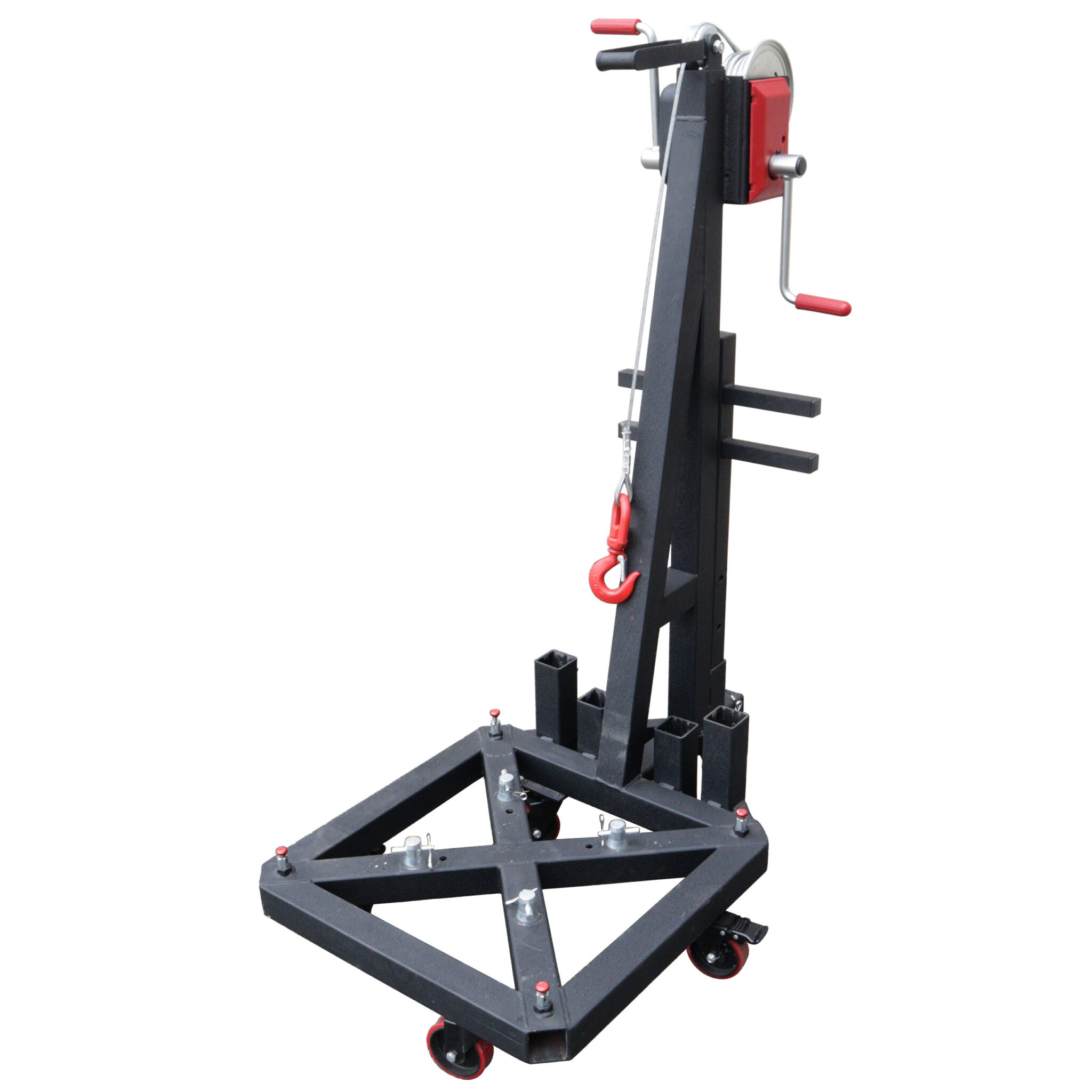 Rolling Ground Support Base w/ 4 Outriggers and Winch – 500 lbs ...