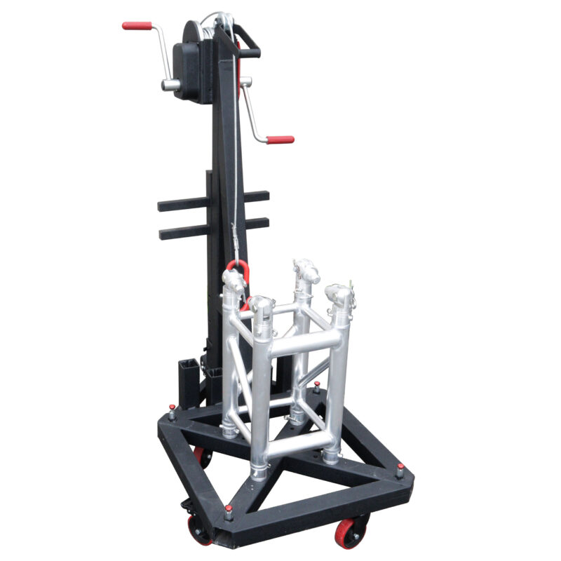 Rolling Ground Support Base w/ 4 Outriggers and Winch – 500 lbs ...