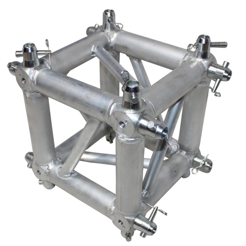 6 Way Square Truss Junction Block – Includes 4 Way 16 Half Conical ...
